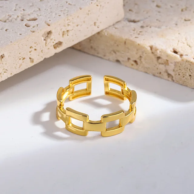 Rectangular Links Ring – Shop Your Statement